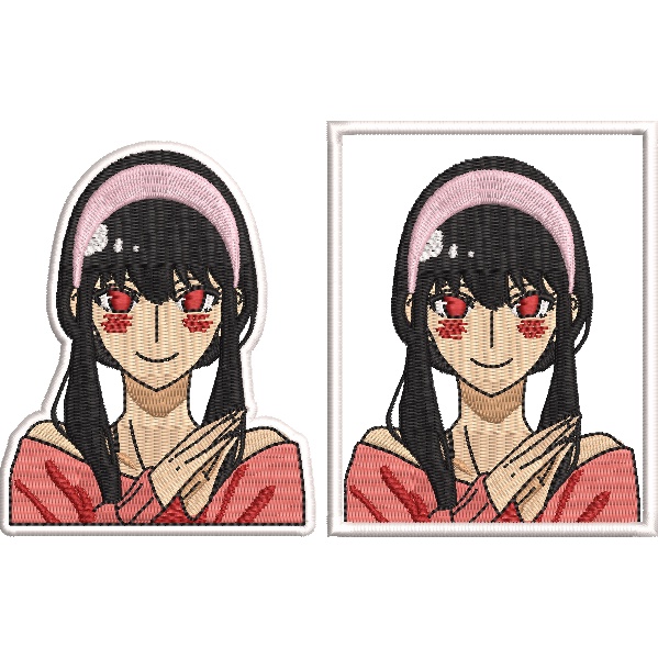 Patch bordado yor forger Spy x Family termocolante | Shopee Brasil