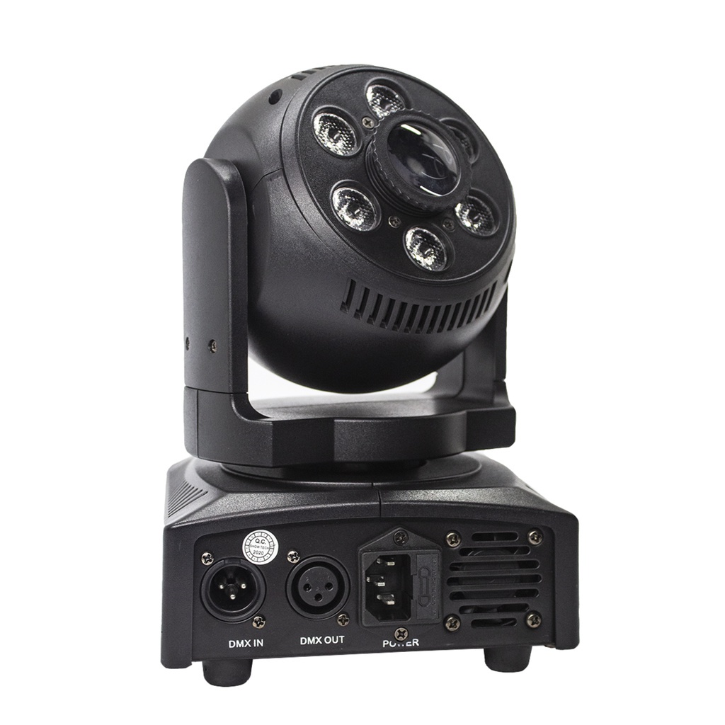 Mini Moving 2in1 Spot Head 60w 6 Leds Rgbw St-206 - Escorrega o Preço