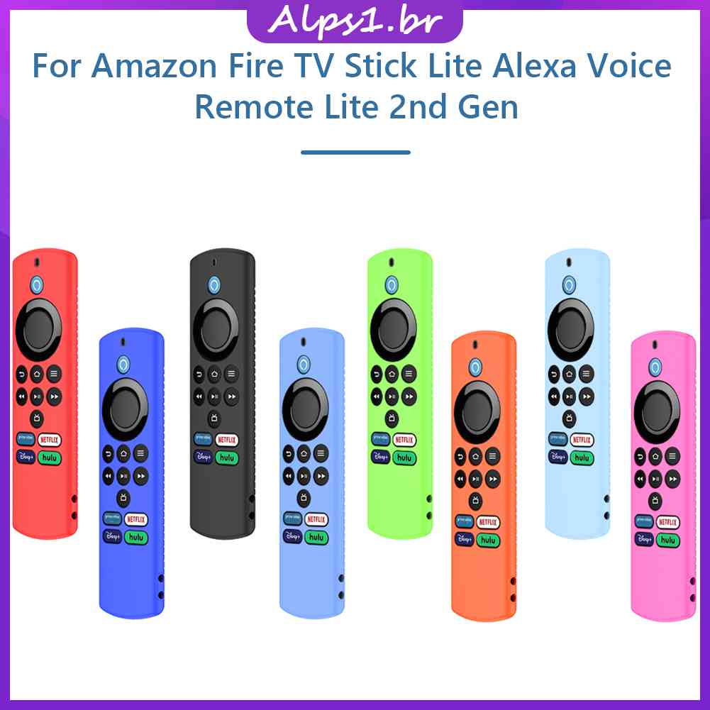 alps1 Controle Remoto Capa Protetora De Silicone Para TV Stick Lite ...