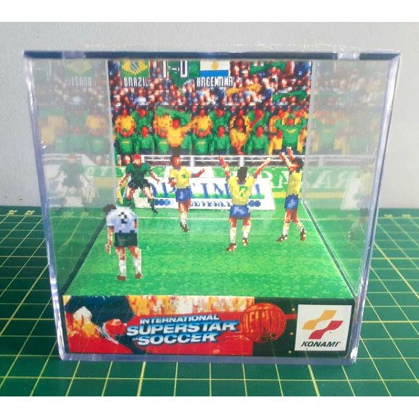 Diorama International Superstar Soccer Deluxe - Geekrama - snes - super ...
