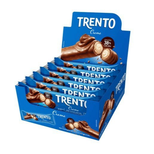 Chocolate Trento Caixa Fechada 16 Unidades Peccin Sabor Creme 512g ... Chocolate Trento Caixa Fechada 16 Unidades Peccin Sabor Creme 512g ...
