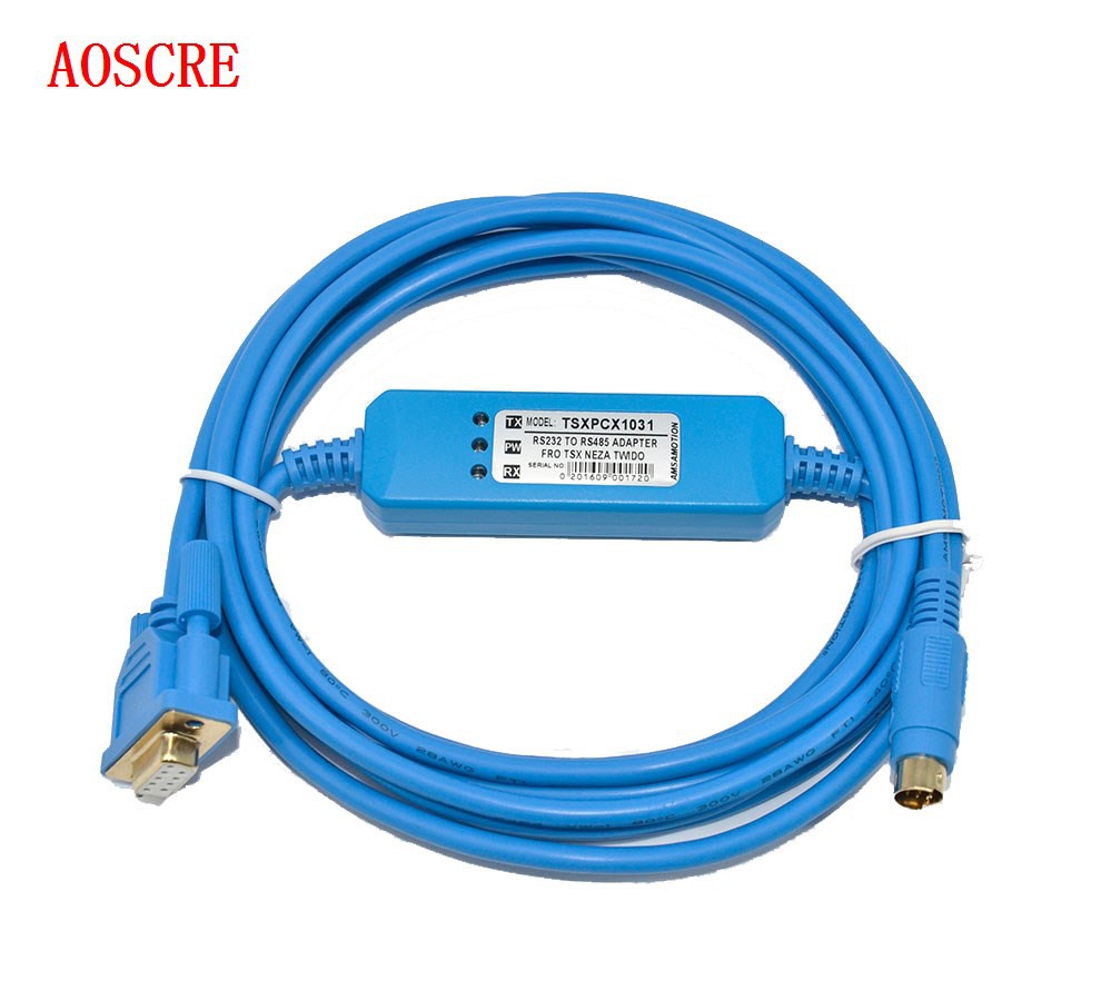TSXPCX1031 Twido Series PLC Programming Cable Download Line RS232 Port ...