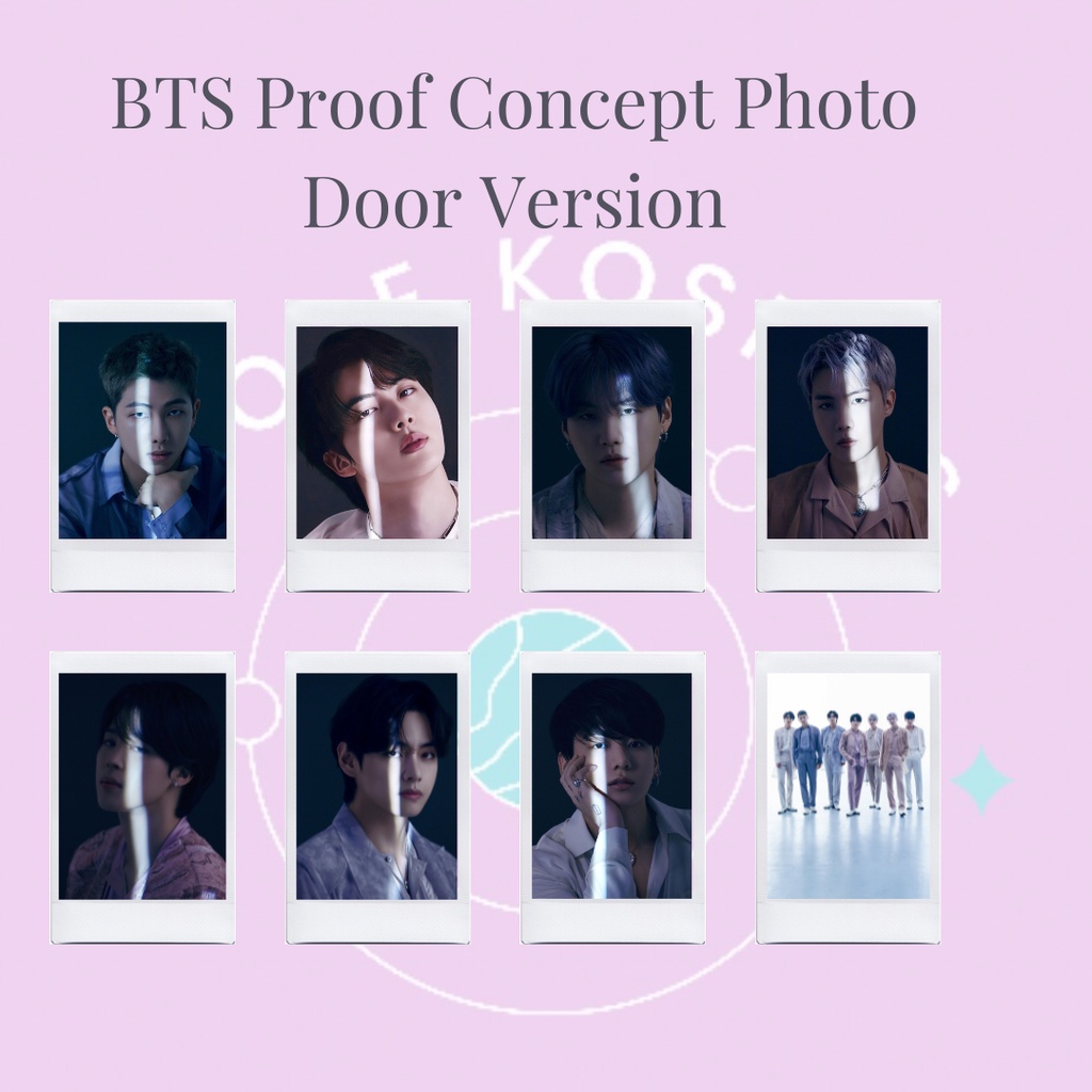 Polaroids BTS Proof Door Version | Shopee Brasil