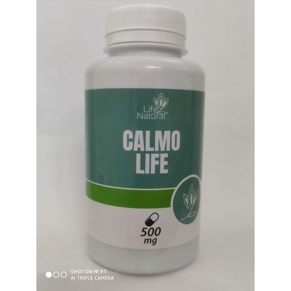 Calmante Composto Natural calmo Life 500Mg Com 100 Capsulas Maracuja ...