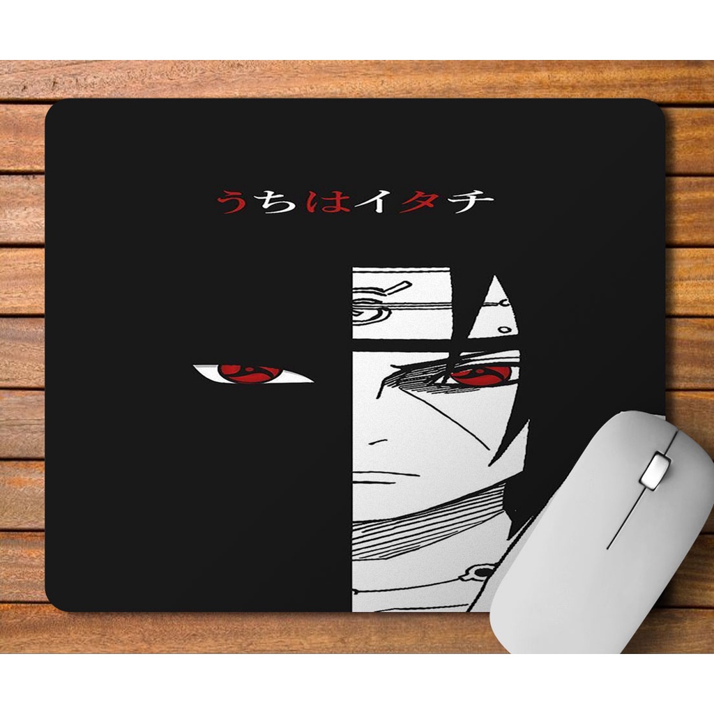 MOUSE PAD Anime Naruto - Itachi Uchiha O corvo Vo? | Shopee Brasil