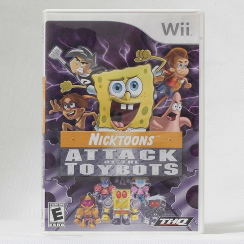 Nicktoons Attack Of The Toybots / Nintendo Wii - Original E Completo ...