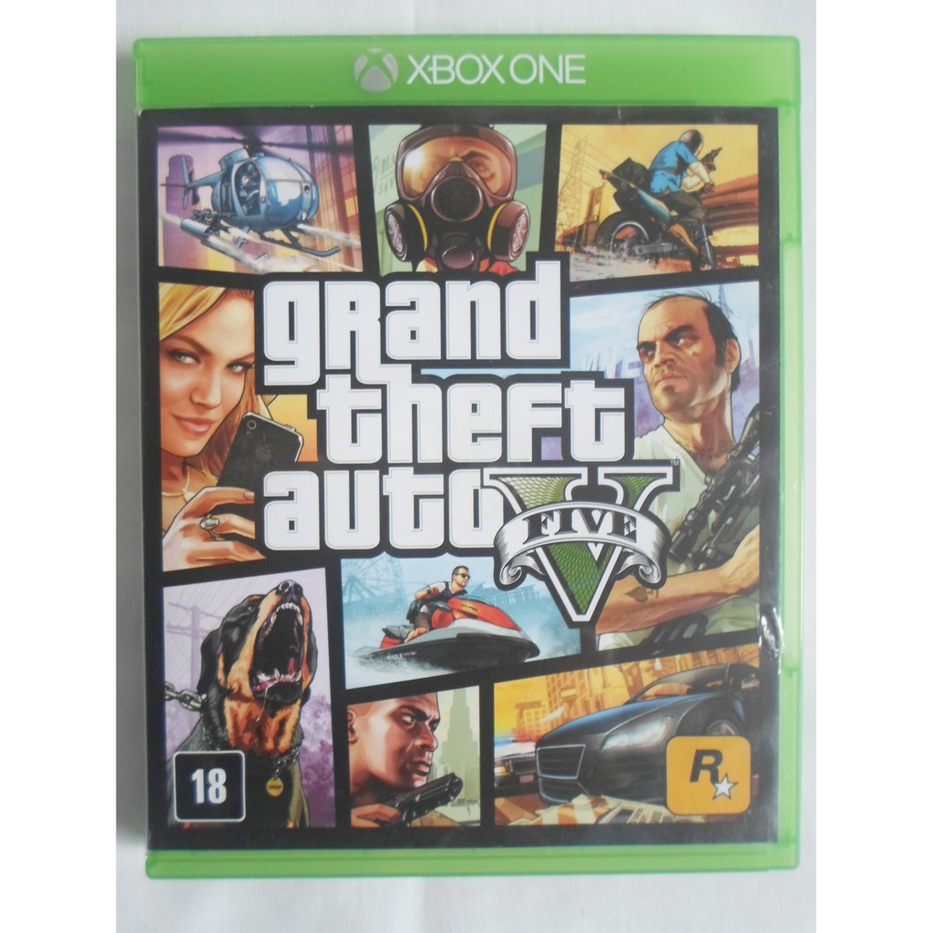 Grand Theft Auto V GTA 5 Xbox One Original | Shopee Brasil