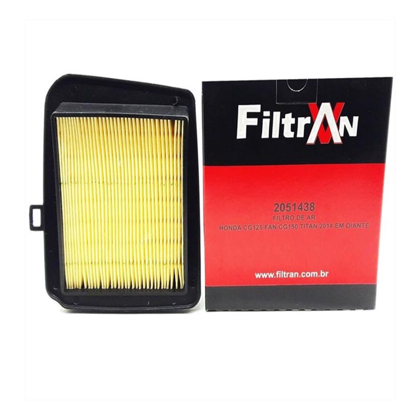 Filtro Ar Filtran Cg 150 160 Titan Fan Start Cargo 2014 2015 2016 2017 ...