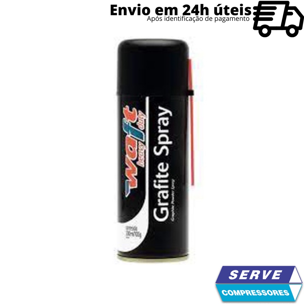 Grafite Spray, Lubrificante Multiuso A Seco, 200ML | Shopee Brasil