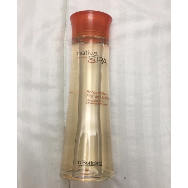 perfume nativa spa bergamota o boticário 200ml | Shopee Brasil