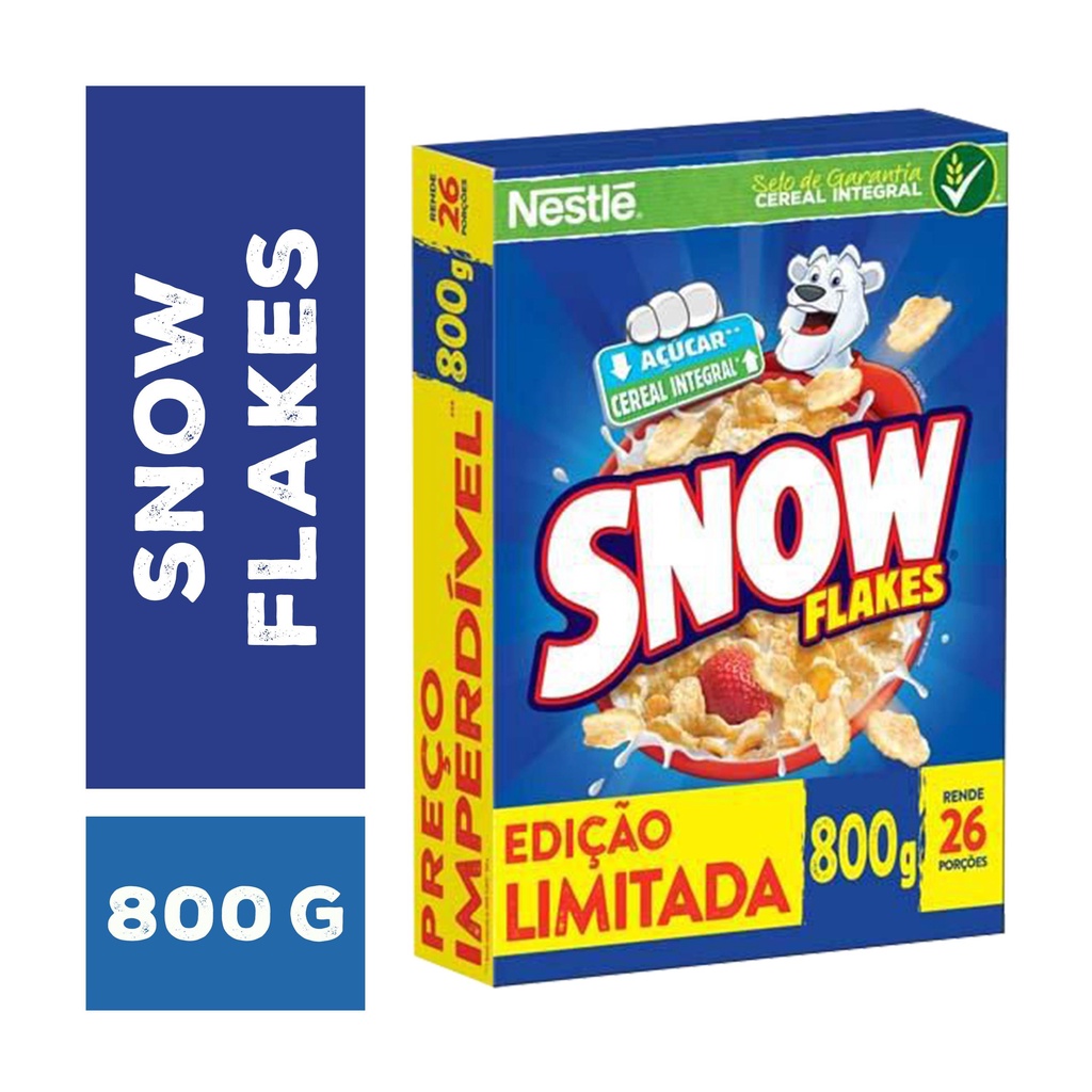 Cereal Snow Flakes 800g | Shopee Brasil