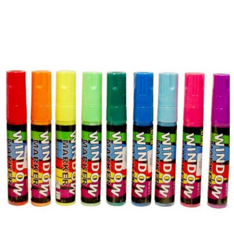 1caneta Windows marker para vidro vitrine carros w lousa led | Shopee ...