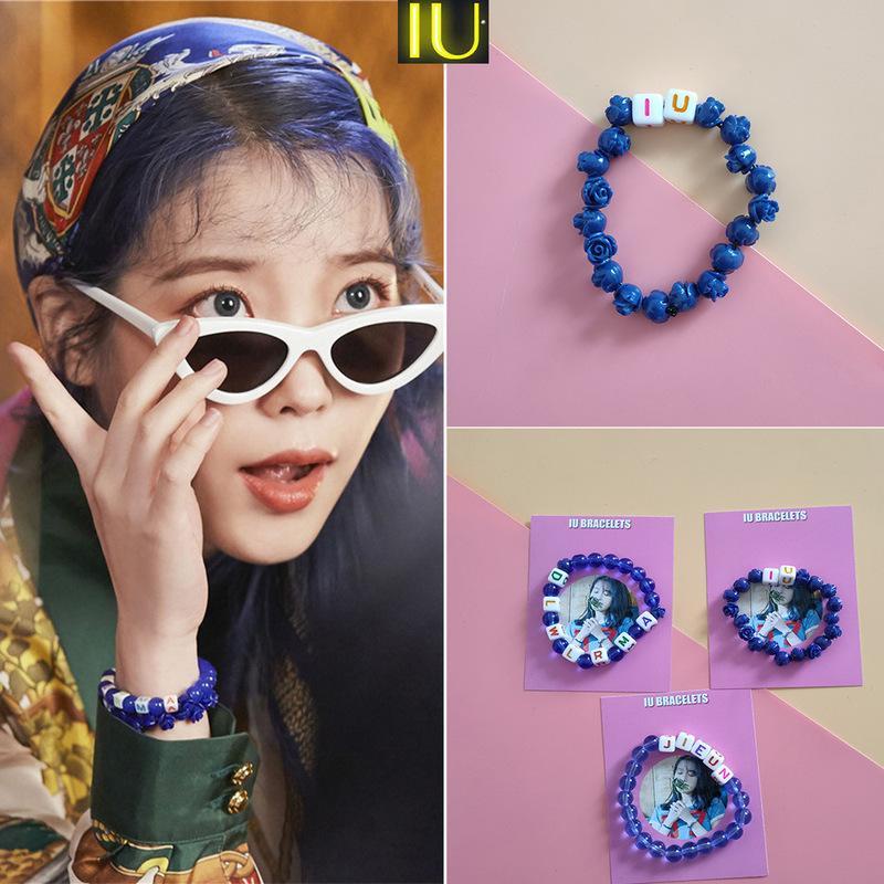 IU Lee Ji Eun Novo Álbum Amor POEM Pulseira Mesmo Estilo Rosa De ...