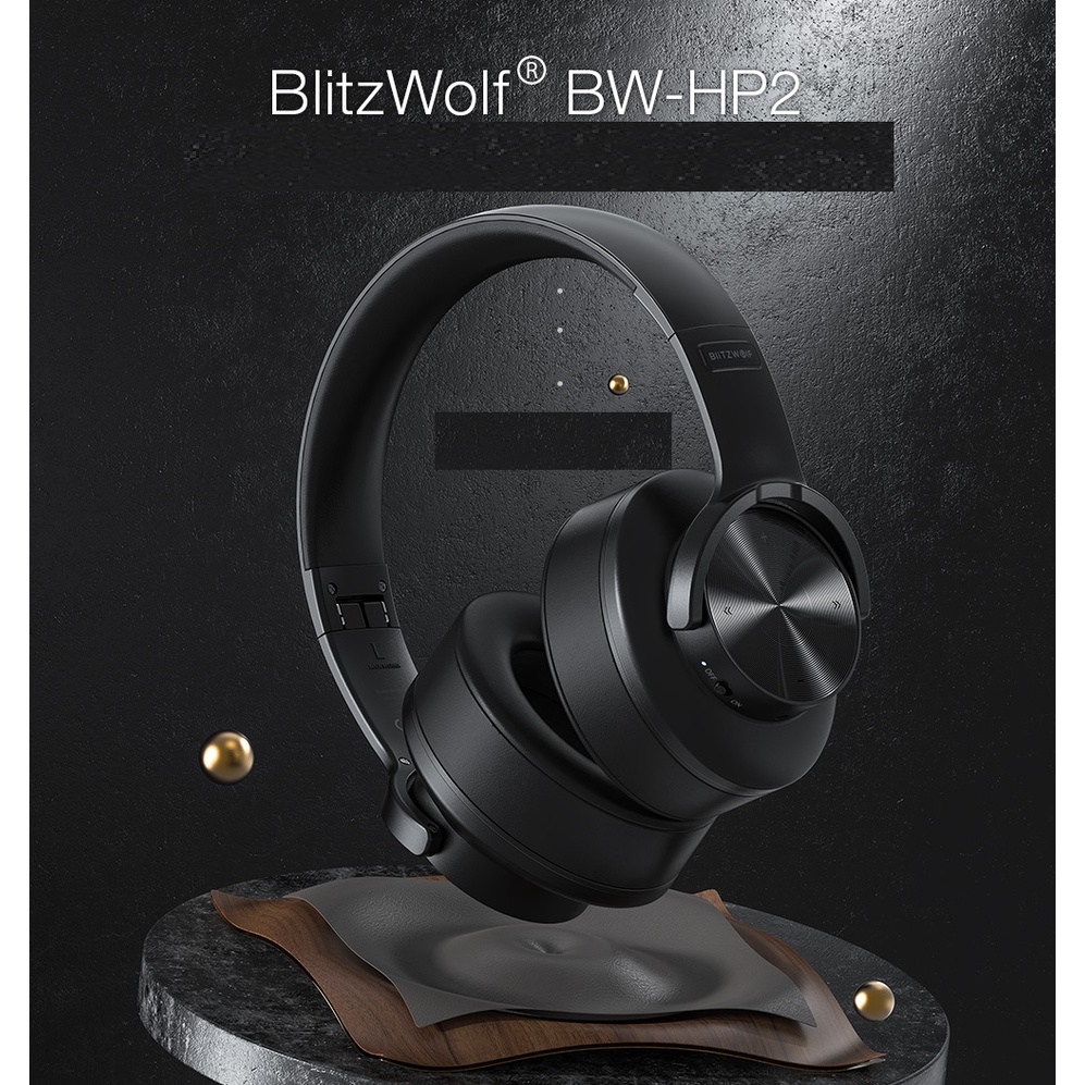 FONE DE OUVIDO BLUETOOTH BLITZWOLF BW-HP2 ÓTIMA QUALIDADE | Shopee Brasil
