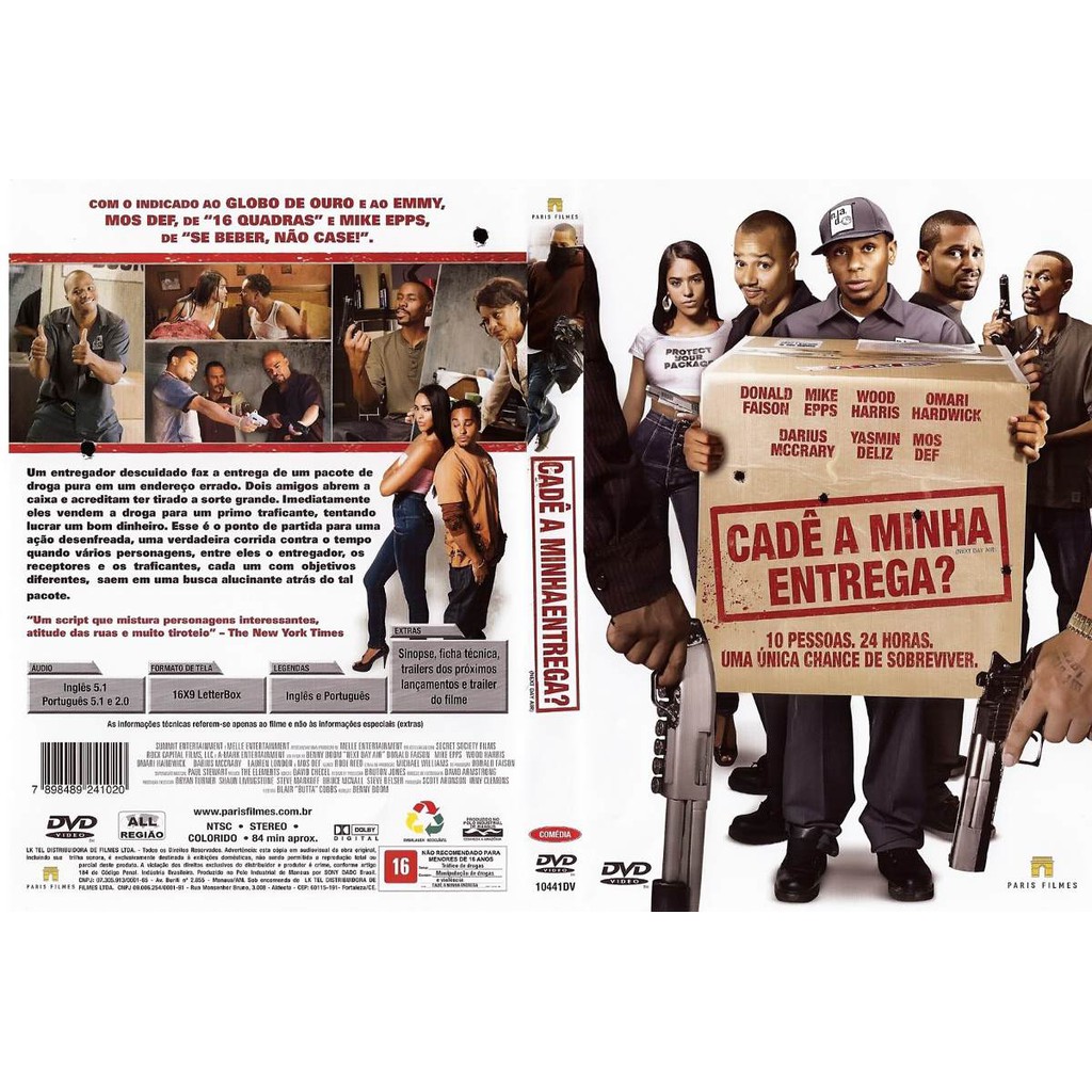 Dvd Cadê Minha Entrega, Mike Epps, Comédia, Original | Shopee Brasil