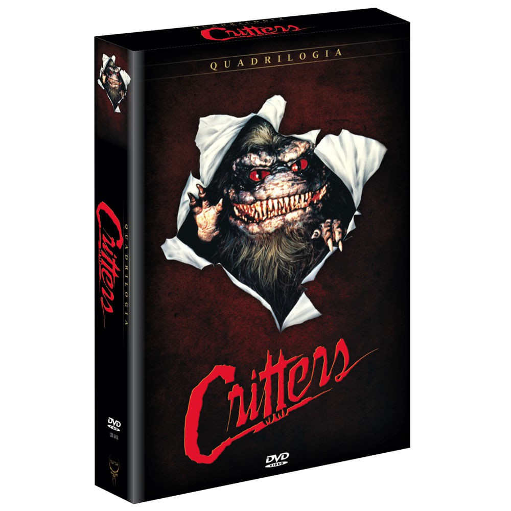 DVD - Critters - Quadrilogia A Hora das Criaturas - Original, novo e ...