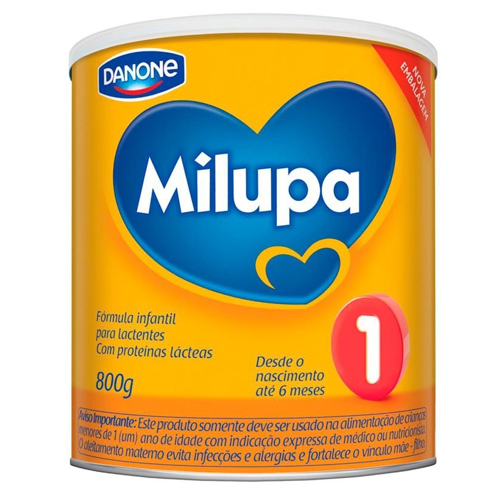 Milupa 1 Fórmula Infantil Lata 800g | Shopee Brasil