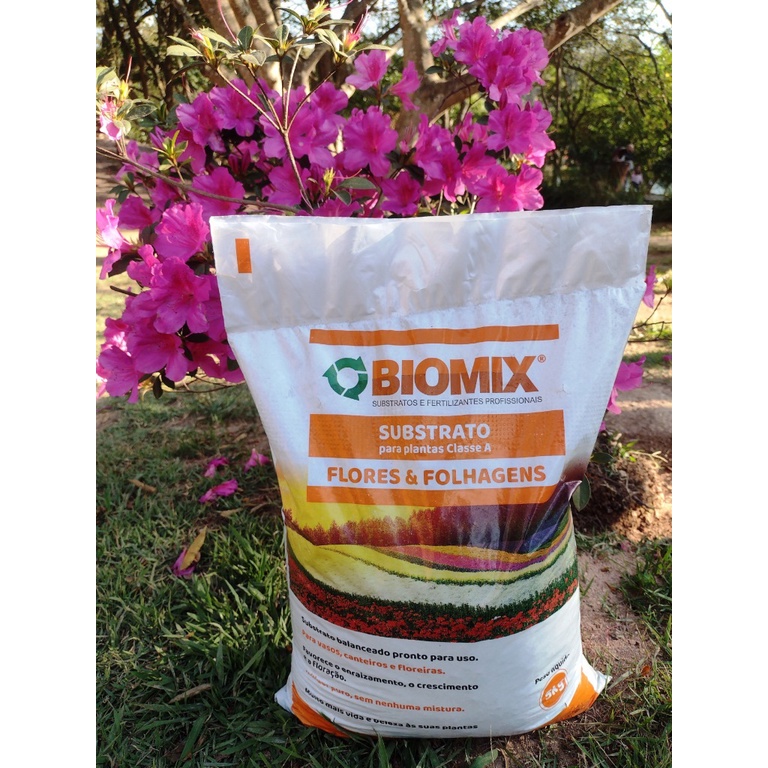 Substrato para plantas - Biomix, flores e folhagens 5kg | Shopee Brasil