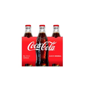 Kit Dual Refrigerante Coca Cola+Coca Cola Zero 250ml C/12Uni | Shopee ...