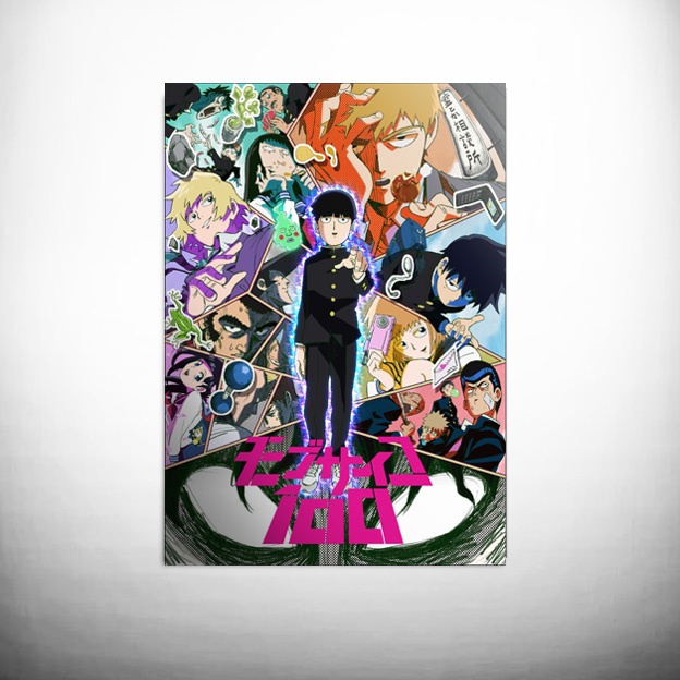 Poster Adesivo Anime Mob Psycho | Shopee Brasil