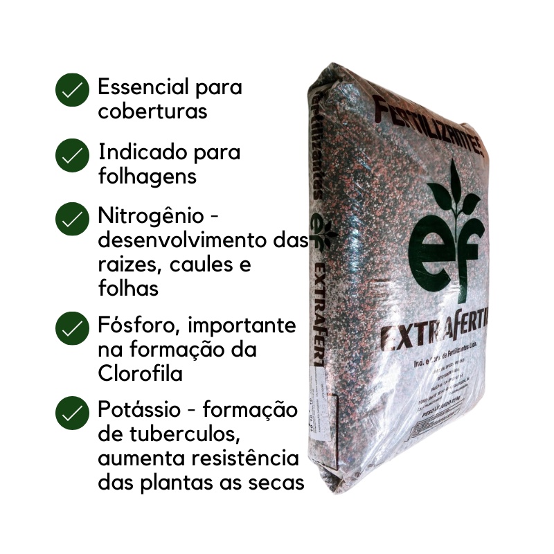 Adubo NPK 101010 Fertilizante Planta Horta - Escorrega o Preço