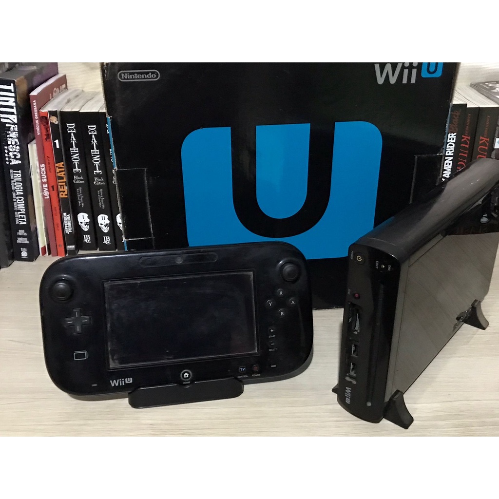 Nintendo Wii U + Pro Controller na Caixa | Shopee Brasil