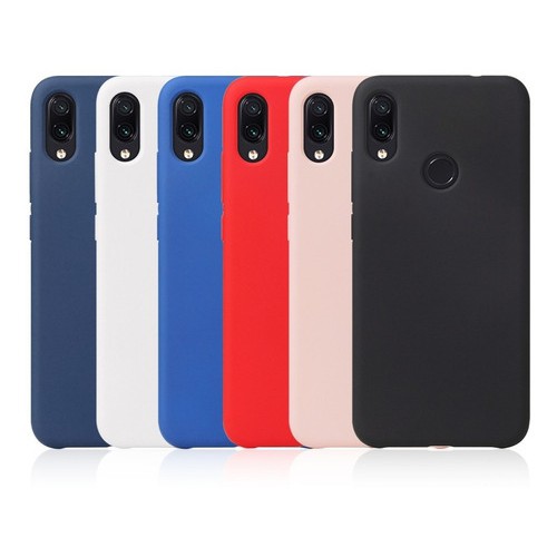 Capa Capinha Silicone Case Para Xiaomi Redmi Note 7 Note7 | Shopee Brasil