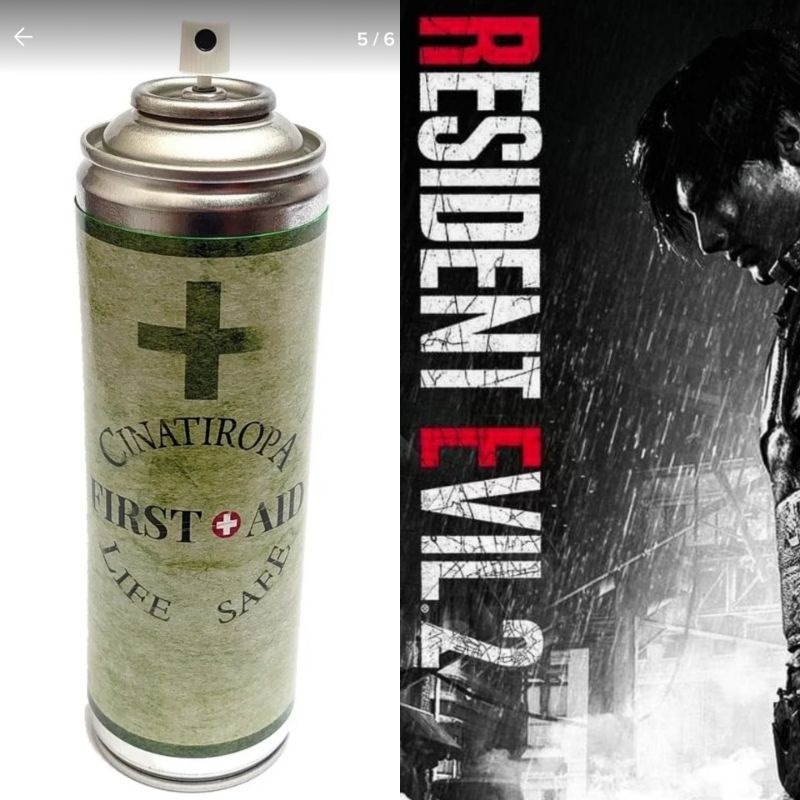 Resident Evil Spray First Aid2 Remake - Escorrega o Preço