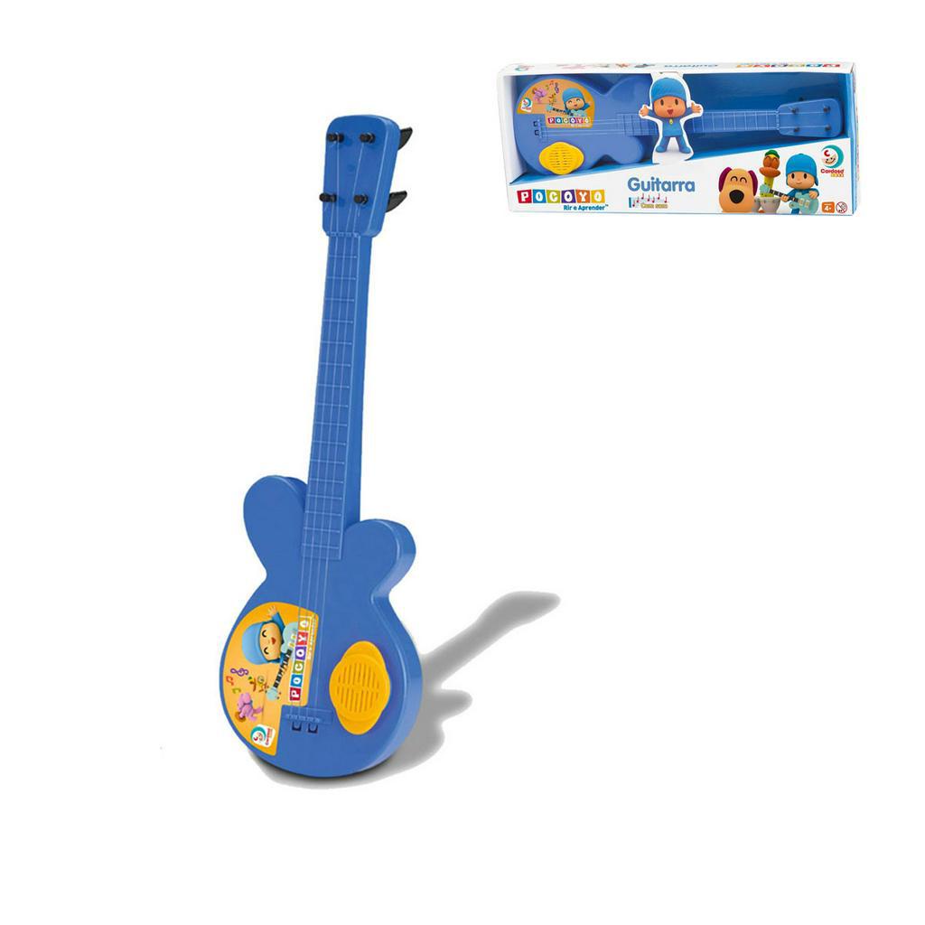 Guitarra Turma do Pocoyo Instrumentos Musicais Infantis com Som Cardoso ...