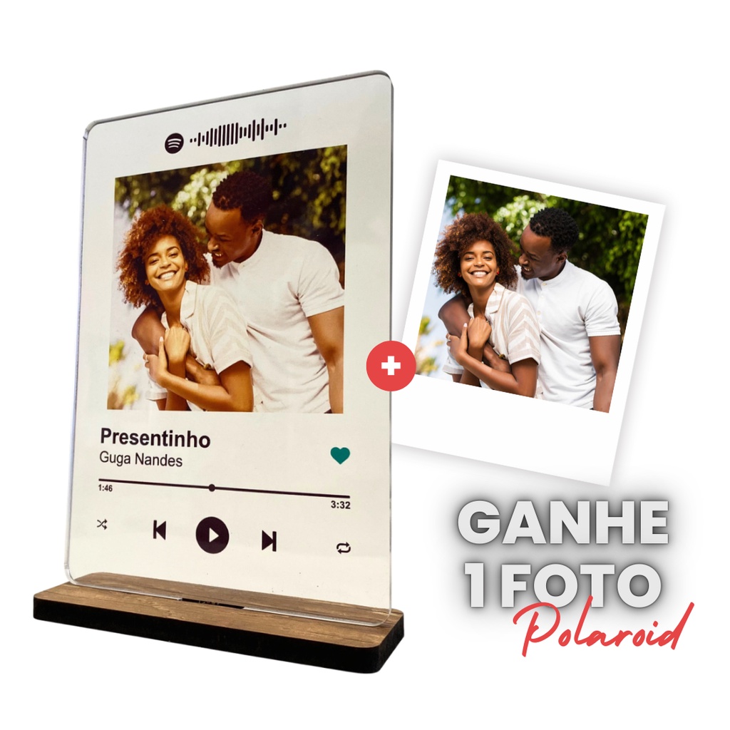 Placa Spotify Interativa - Personalize a sua! | Shopee Brasil