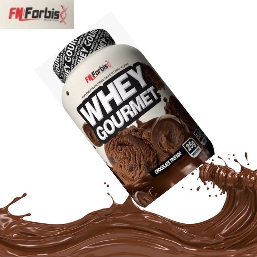 Whey Protein Gourmet 23g FN Forbis | Shopee Brasil
