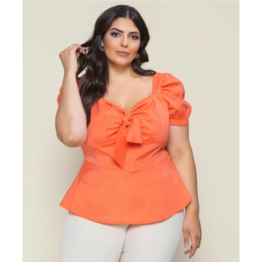 Blusa Plus Size | Shopee Brasil