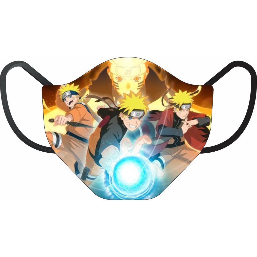 Mascara Proteção Personalizada Naruto | Shopee Brasil