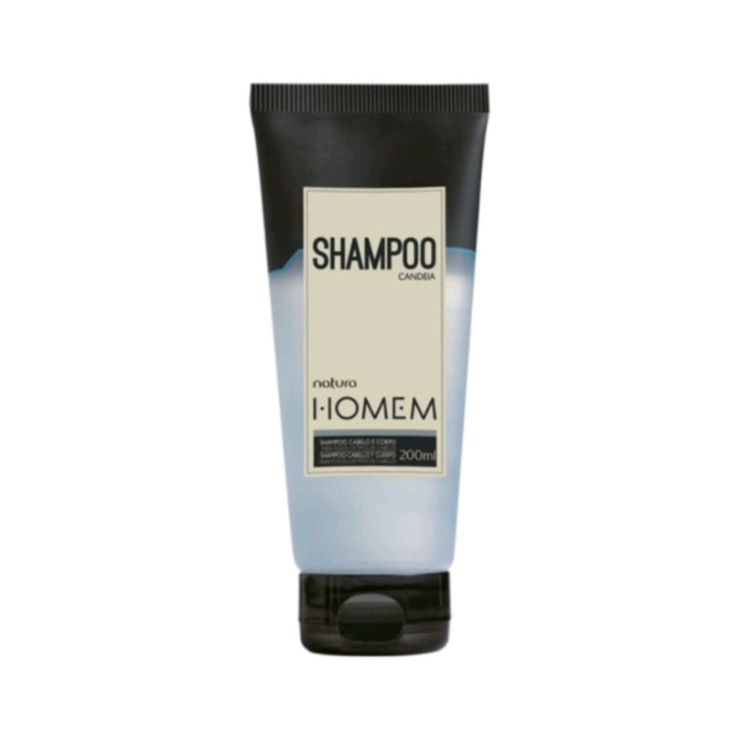 Shampoo Natura Homem Candeia Cabelo e Corpo Conteúdo: 200ml | Shopee Brasil