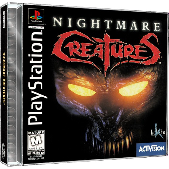 Nightmare Creatures para ps1 | Shopee Brasil