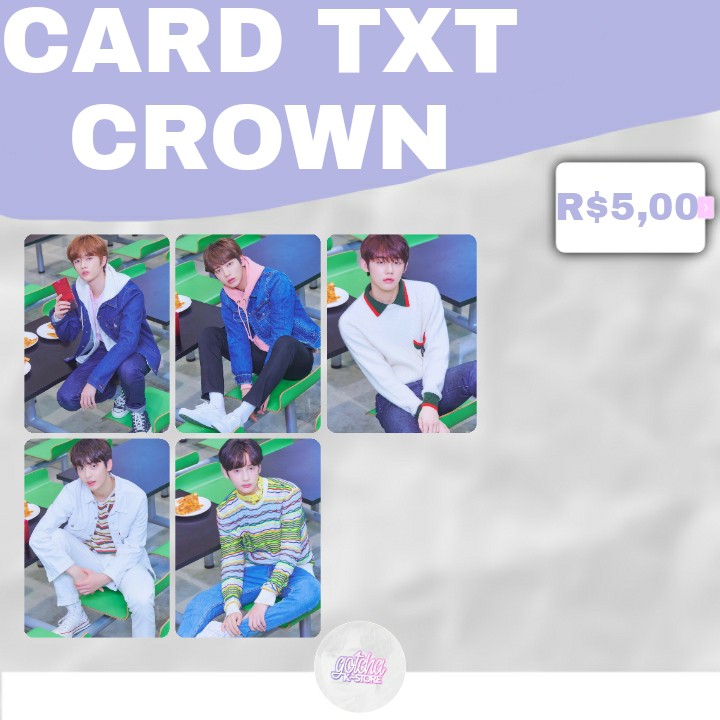 Card Txt Crown|kpop Card | Shopee Brasil