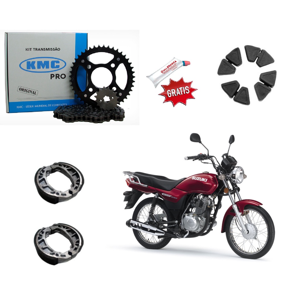 Kit Relação Suzuki Gs 120 Mod Original Full Marca Importada | Shopee Brasil