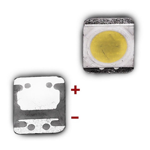 KIT DE 10 LEDS SMD BRANCO FRIO INNOTEK 2835 3V 1W TV LG 39LA6200 ...