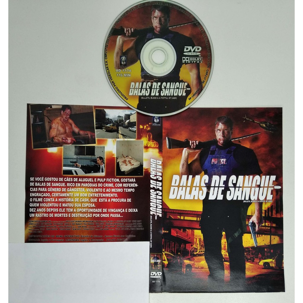Dvd - Balas De Sangue - Original | Shopee Brasil