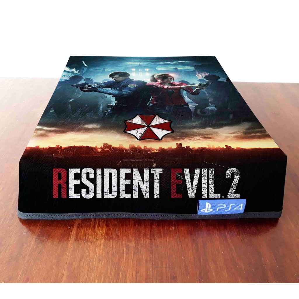 Capa Ps4 Resident Evil 2 Protetora Anti Poeira Personalizada