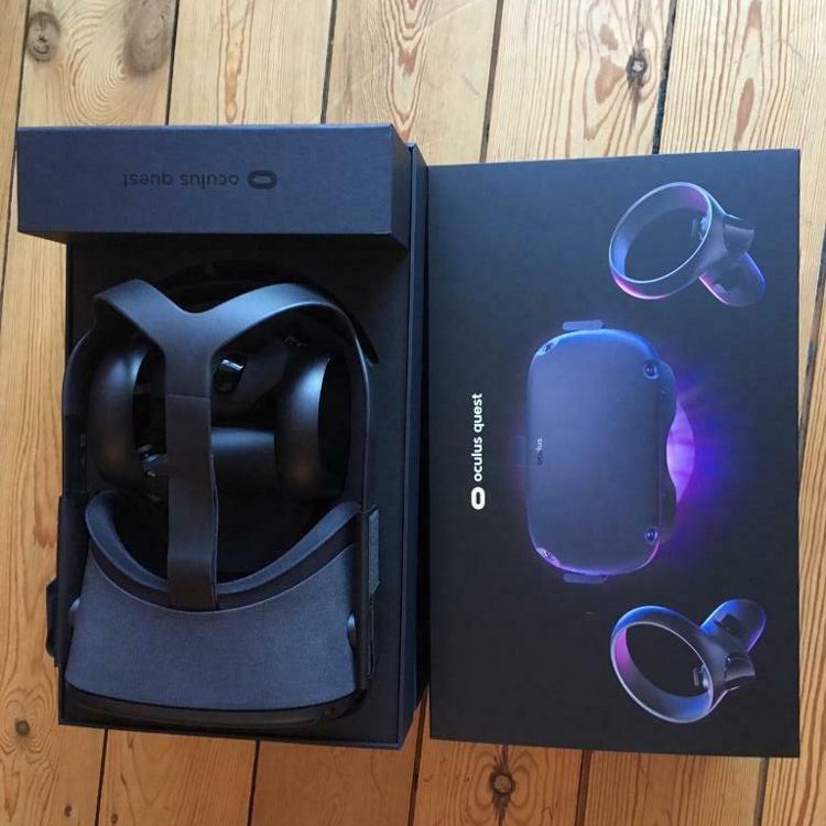 Oculus Quest All-in-one VR Gaming Headset 64/128GB Portable In stock | Shopee Brasil