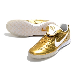 Tênis Nike Legend R10 Galvanizada FG Futebol Dourado | Shopee Brasil