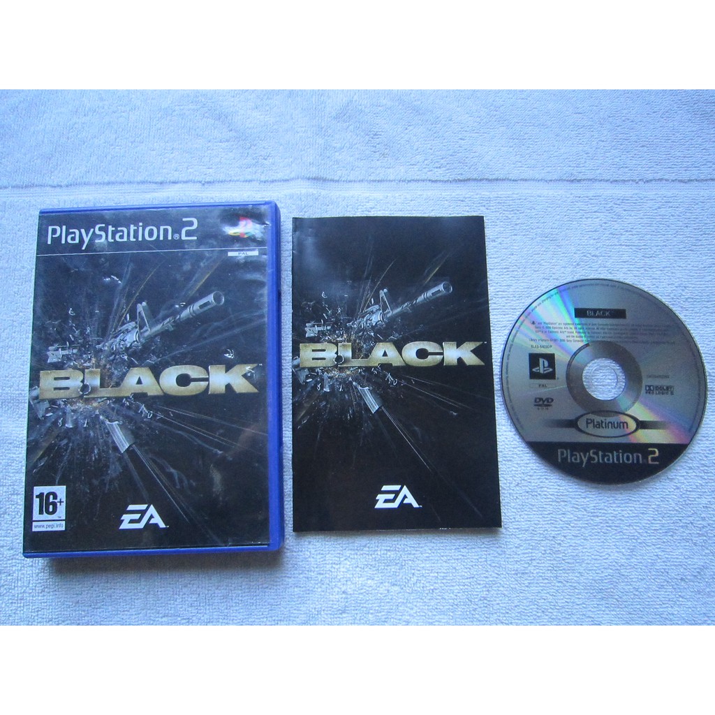Playstation 2 Jogo Black ((( Jogo original ))) - Escorrega o Preço