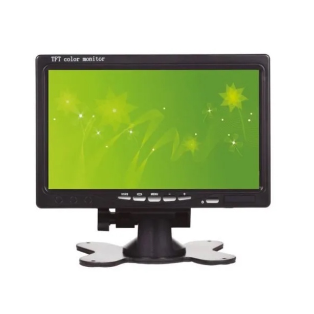 Monitor Lcd Automotivo Tomate 7 Polegadas Controle Mtm-070 | Shopee Brasil