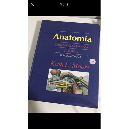 anatomia Keith l. Moore 3ª edição. | Shopee Brasil