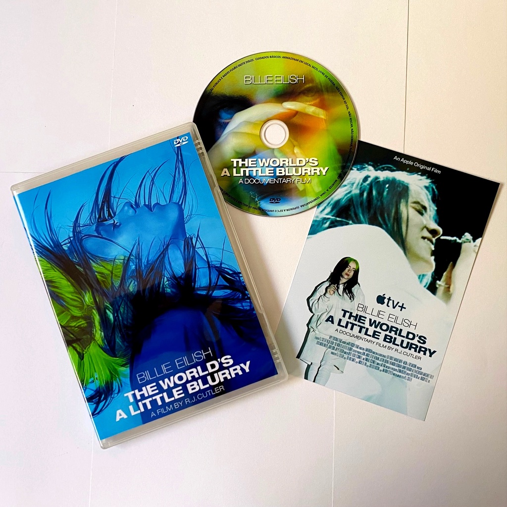 DVD Billie Eilish The World's A Little Blurry 2021 legendado | Shopee ...