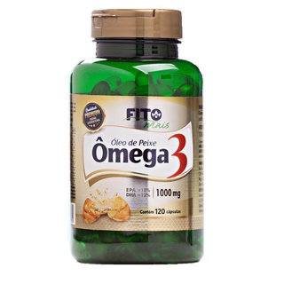 Omega 3 1000mg Fito Mais 120 capsulas | Shopee Brasil