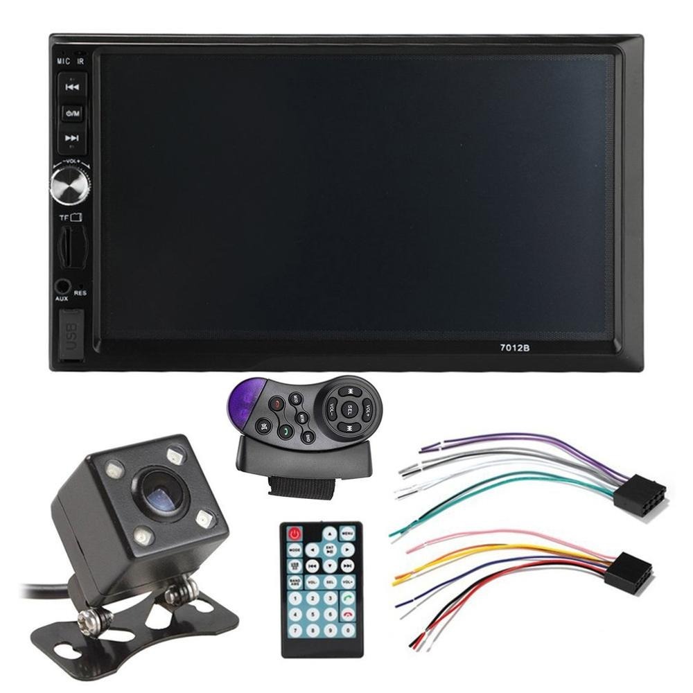7012B 7 " Polegada MP5 DOUBLE 2DIN player Do Carro BT Touch Screen ...