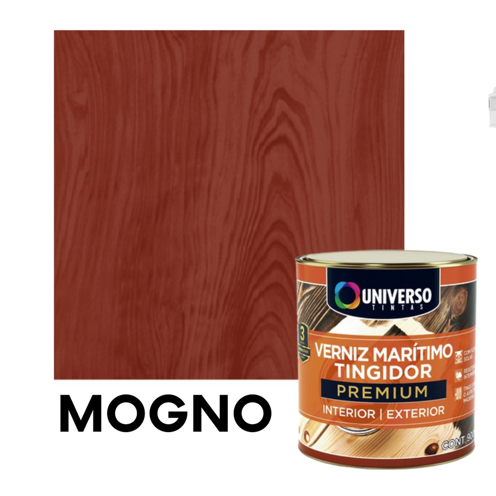 Verniz Mogno Maritimo Tingidor Premium Universo 225ml | Shopee Brasil
