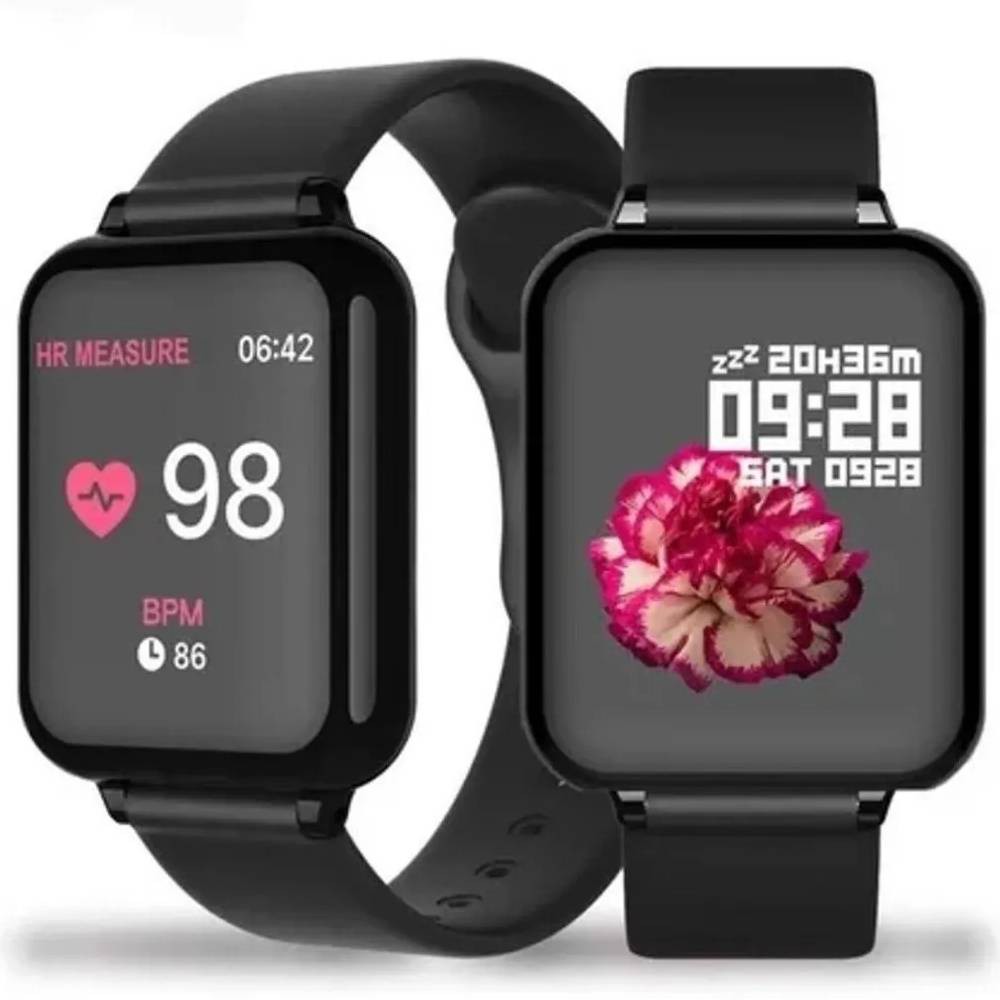 smartwatch Relógio Smart B57 Rel Gio Inteligente Heroband 3 Corrida Sa De Novo | Shopee Brasil